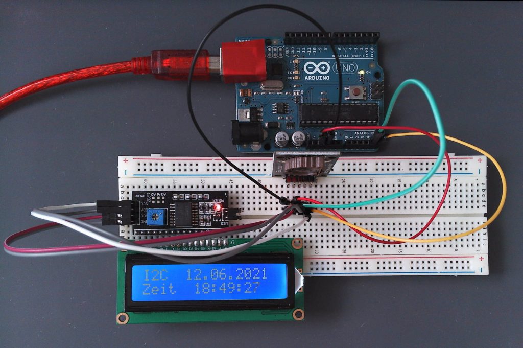 Arduino zeigt Dir die Zeit – TechnikGarage
